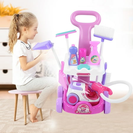 Role Play Toy,Household Cleaning Play Preschool Children Cleaning Set ...