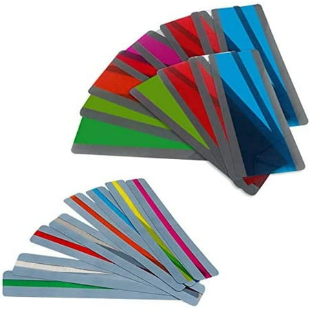 20 Pieces Guided Reading Highlight Strips Bookmarks Colored Overlay ...