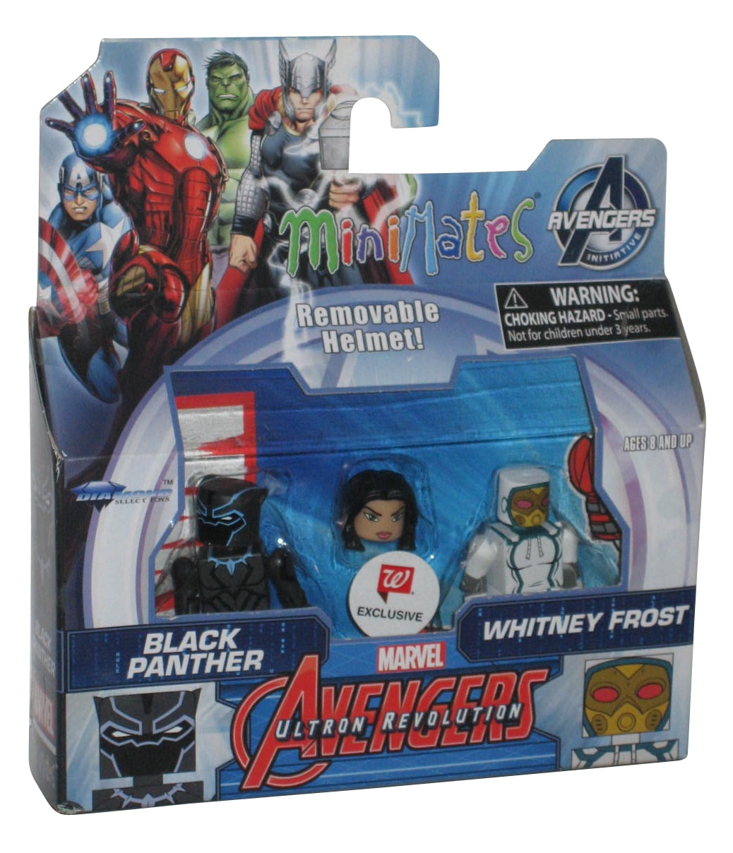 Marvel Avengers Ultron Revolution Minimates (2017) Black Panther ...