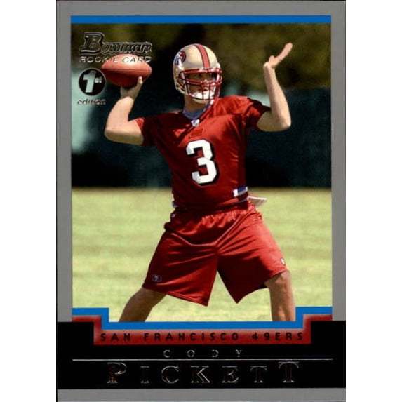 2004 Bowman First Edition #263 Cody Pickett NFL Football Trading Card ...
