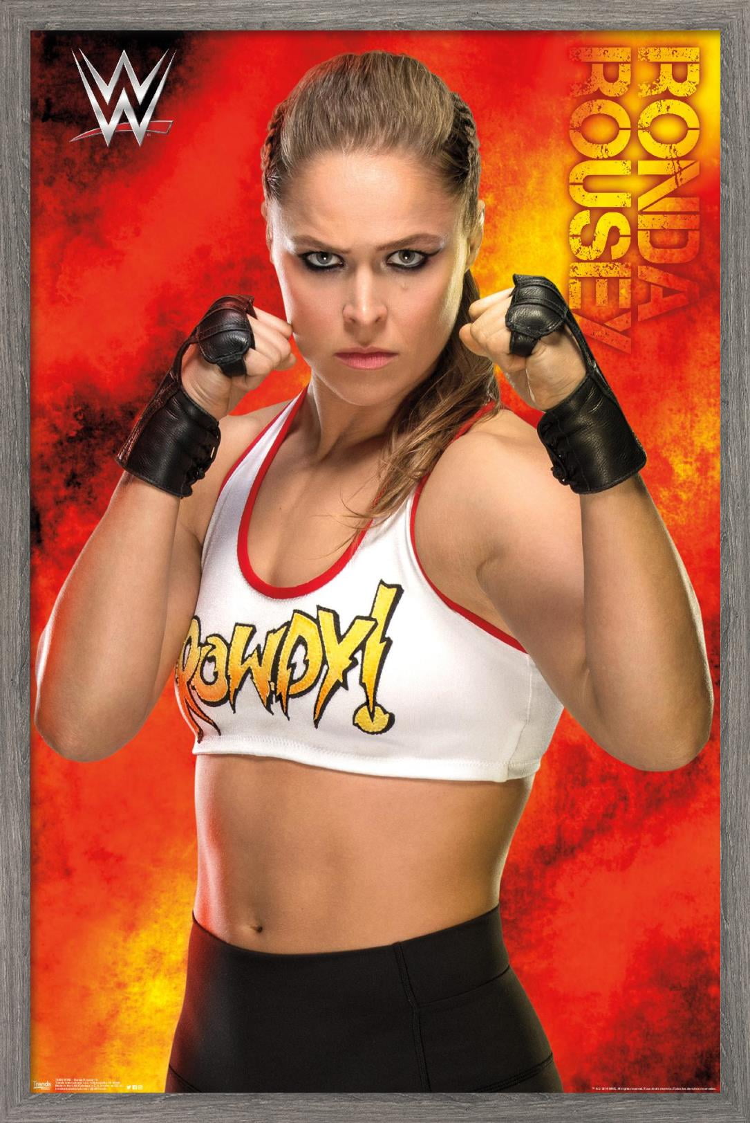 Ronda Rousey Poster Wwe Hot Sex Picture