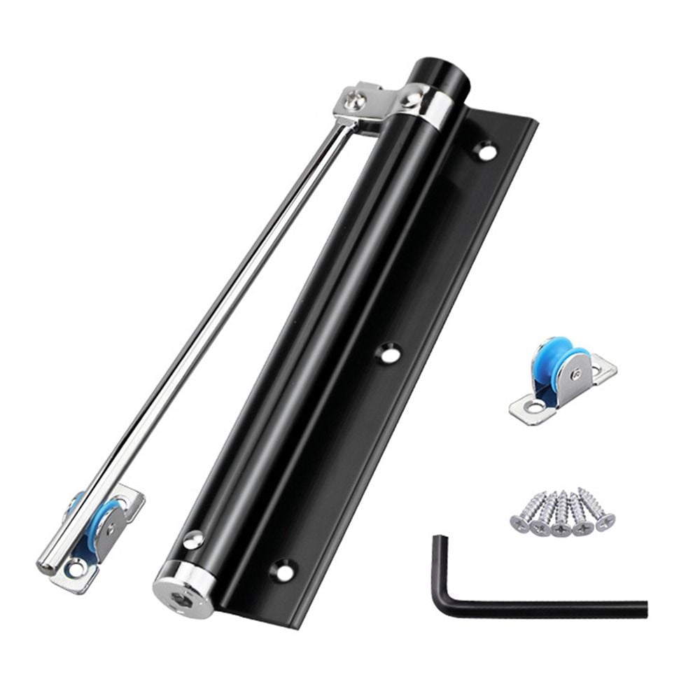 Adjustable Automatic Soft Close Fire-proof Door Spring Closer Aluminum ...