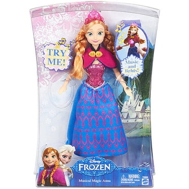 Disney Frozen Anna Classic Fashion Doll for Ages 3 and up - Walmart.com