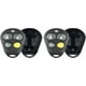 2 PACK KeylessOption Keyless Entry Remote Control Starter Car Key Fob ...