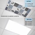 Fluorescent Light Covers for Ceiling Lights Classroom, Country Forest ...