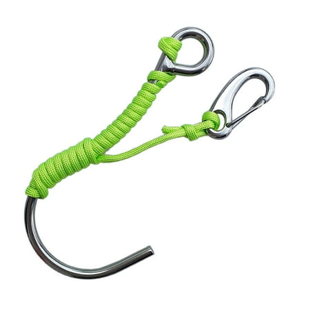 Single Hook & Spring Loaded Clip for Underwater Current Scuba Diving ...
