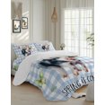 4 Piece Duvet Cover Set Twin, Wake up Spring Is Coming Pig Soft ...