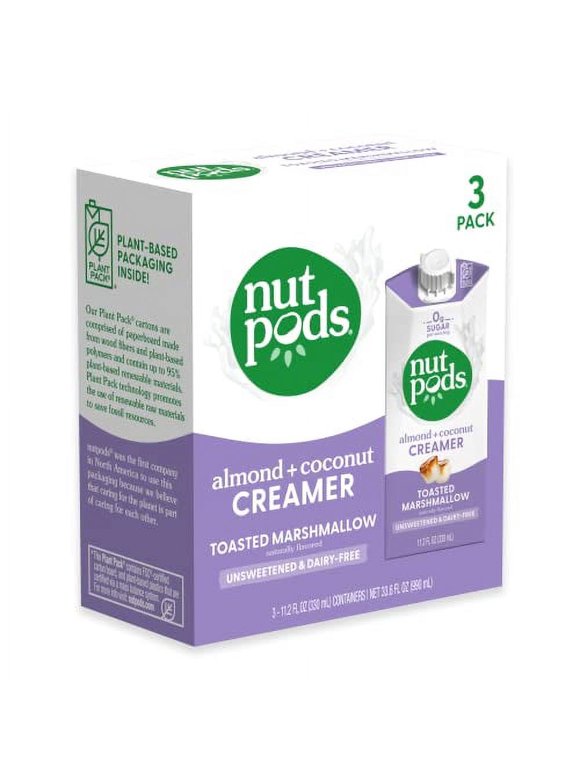 nutpods Coffee Creamers in Coffee - Walmart.com