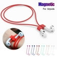 Silicone Anti-lost Cord for AirPods: Wireless Magnetic Neck Strap ...