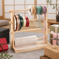 Ribbon Spool Holder Organizer for Sewing Craft, Wreath, Crochet, Thread ...