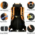 60L Travel Hiking Camping Backpack with Rain Cover, Backpack Water ...
