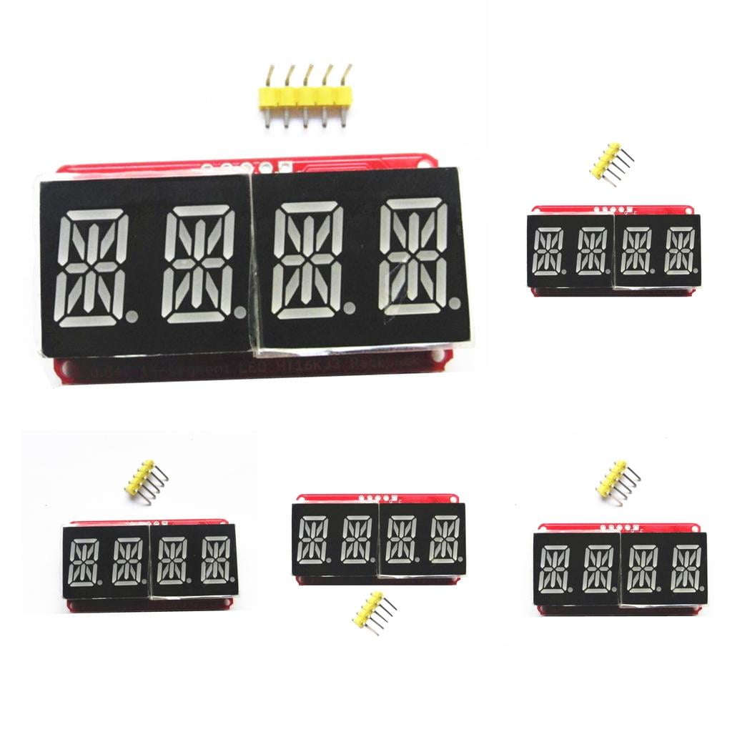 5 pieces 0.54 '' 2 line control digital LED dual 14-segment display ...