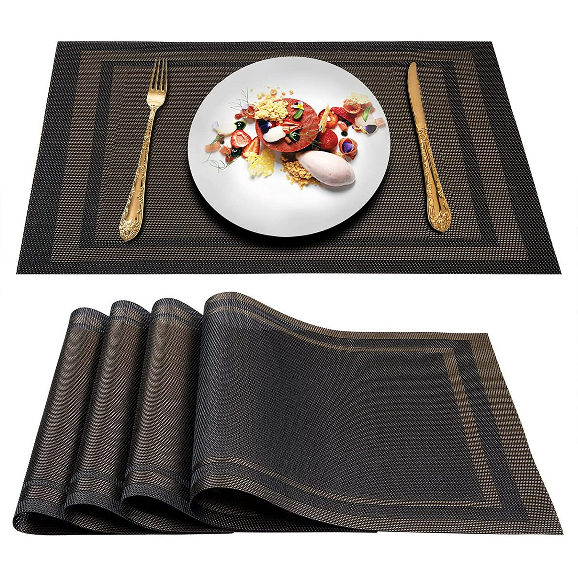 Click here for Nielieping Placemats Set Of 4  Woven Placemats For... prices