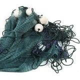 Miumaeov 33FT Nylon Beach Seine Drag Net Fishing Cast Monofilament Fish ...