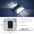 Solar Raised Pavement Marker High Brightness IP68 Waterproof Solar ...