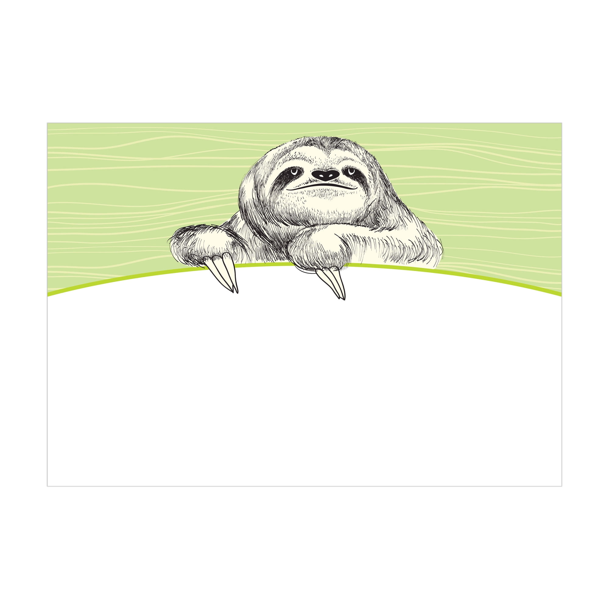 Ambesonne Sloth Jigsaw Puzzle, Idle Sloth Abstract Green, Heirloom ...