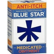 Blue Star Medicated Anti-Itch Ointment, Rash Medication for Humans, 2 ...
