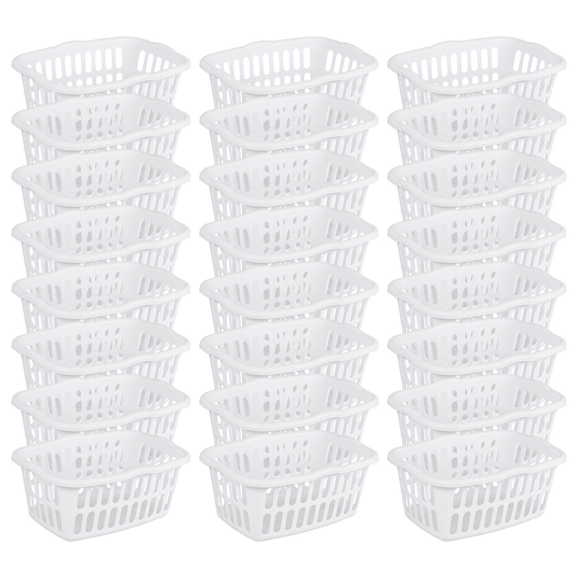 Click here for Sterilite 1.5 Bushel Plastic Stackable Laundry Bas... prices