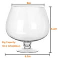 Super Big 4000ml Wine/Beer Glass, Extra-large Brandy Glass, Crystal ...