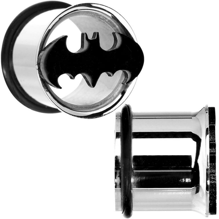 Batman 13 16 20MM Plugs Gauges Tunnels Single Flare with O Ring A 3 A5