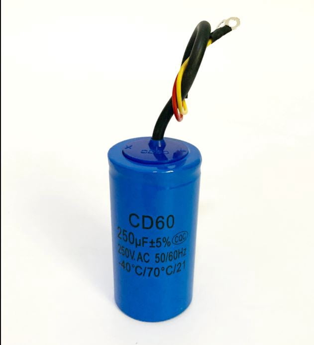 AC Capacitor CD60, 250uF 250VAC - Walmart.com