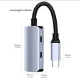 USB C Docking Station Supporting 4K at 60Hz Resolution 65W Power High ...