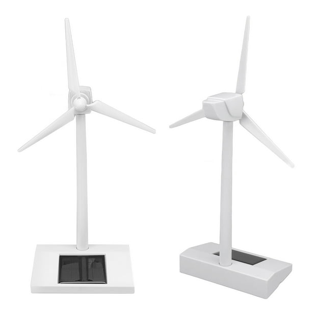 Desk Windmill Model, DIY Solar Powered Wind Model Science Teaching For ...