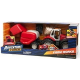 Adventure Force Tractor with Baler Set - Motorized Wheels, Light ...