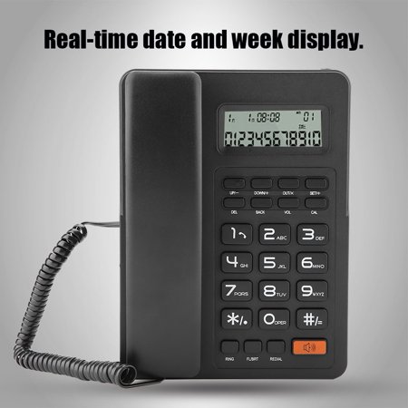 Rdeghly Large Screen Caller ID Display Landline Wired Home Office Fixed ...