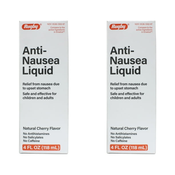 2 Pack Major Formula EM Anti-Nausea Upset Stomach Relief, Liquid Cherry ...