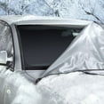 Weathershield Windshield Wrap - Car Snow Cover - All Weather Magnetic ...