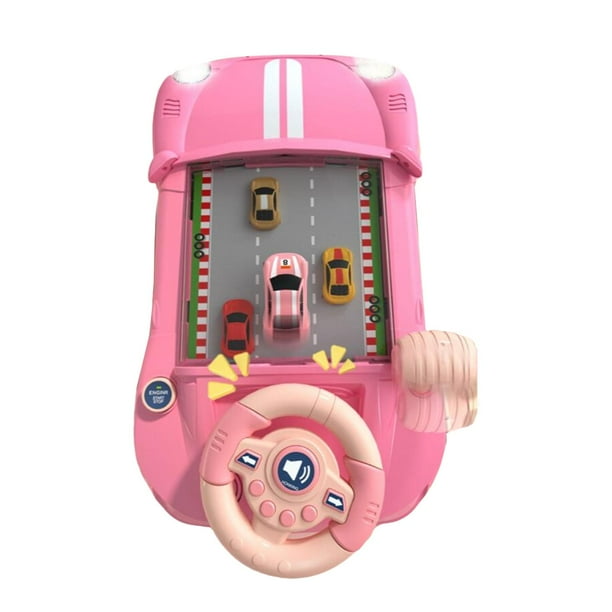 Juguete de simulación de conducción para niños, juego de carreras eléctrico, coche de juguete ...