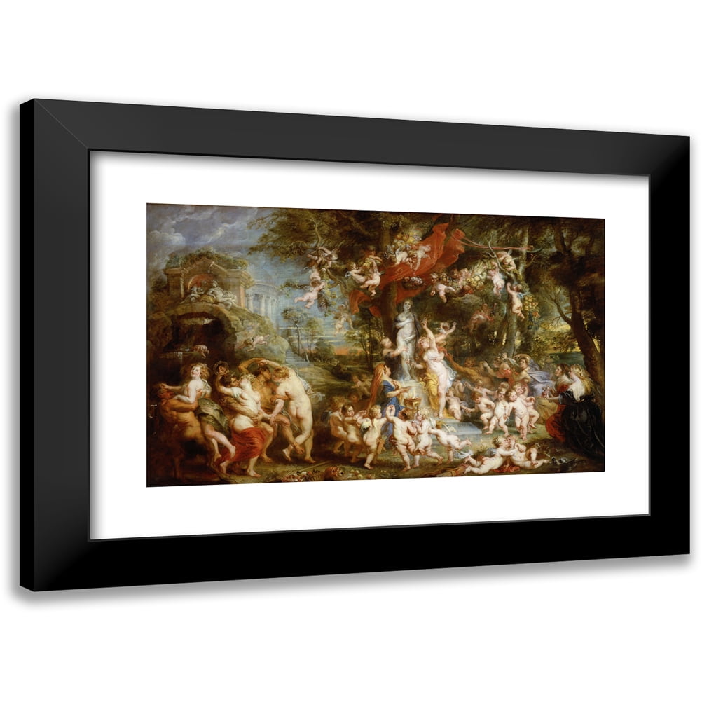 Peter Paul Rubens 18x13 Black Modern Framed Museum Art Print Titled ...
