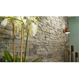 AirStone Spring Creek Decorative Faux Brick Wall Tile, 8 Sq Ft Coverage ...