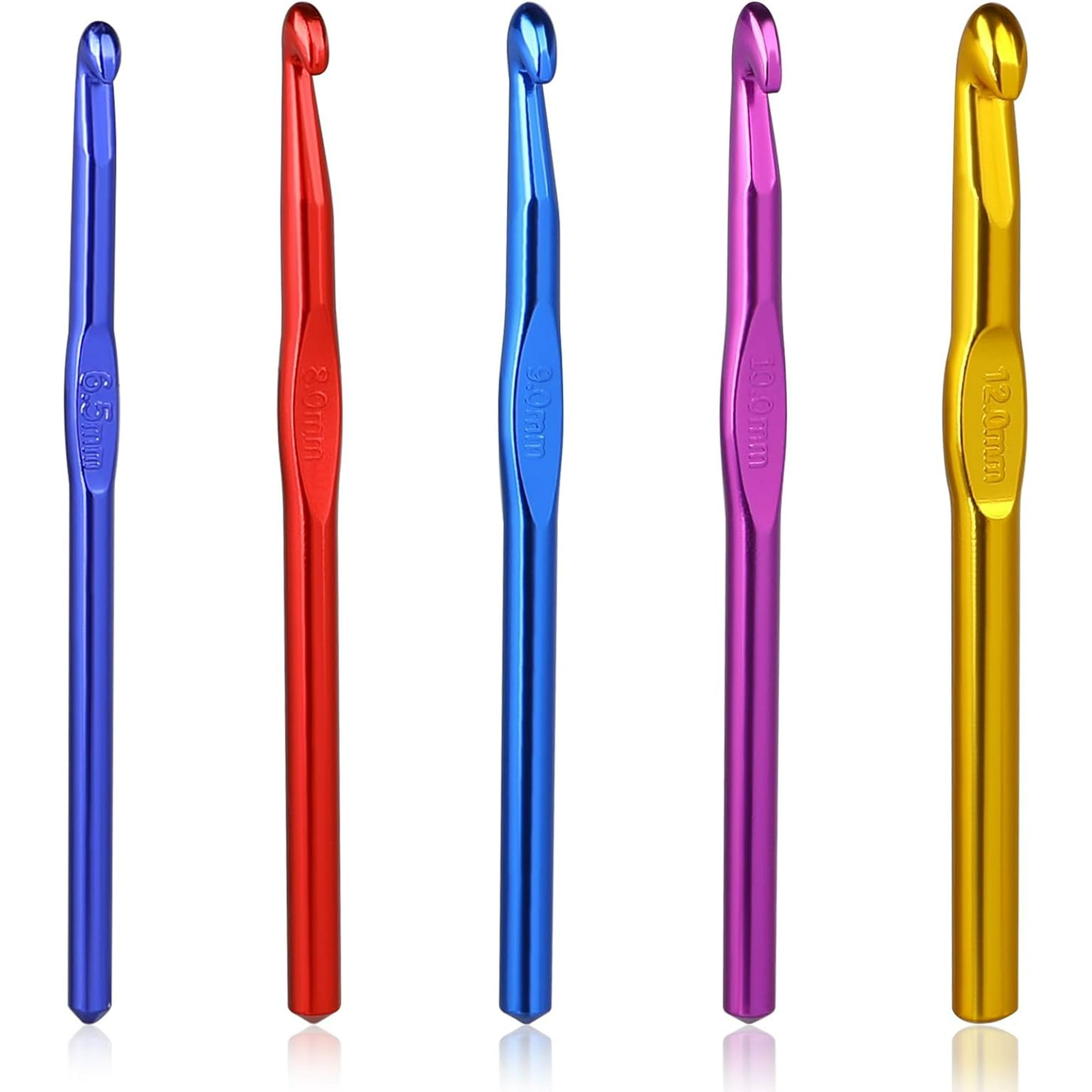 Click here for Lrrf 5 Pcs Crochet Hook Set 6.5m(K)/8mm(L)/9mm(M)/... prices