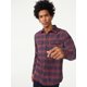 Free Assembly Men's Two-Pocket Flannel Shirt - Walmart.com