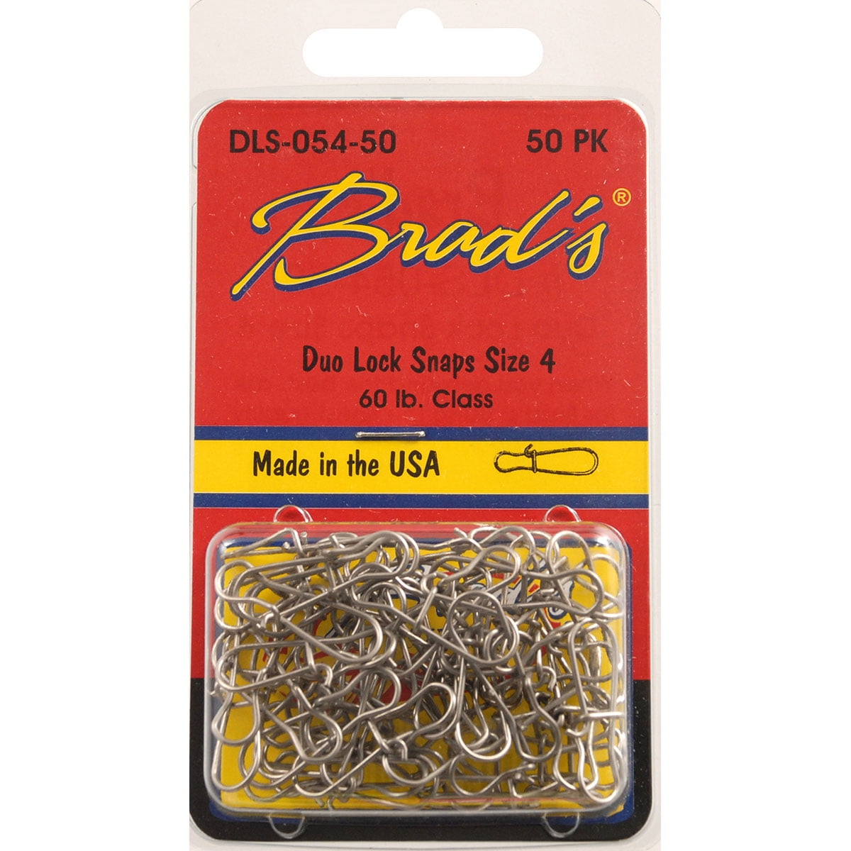 B.S. Fish Tales Duo Lock Snaps Size 4 50 Pk - HG-1 - Walmart.com