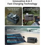 DJI Power 1000 Portable Power Station, 1024Wh LiFePO4, 2200W Solar ...