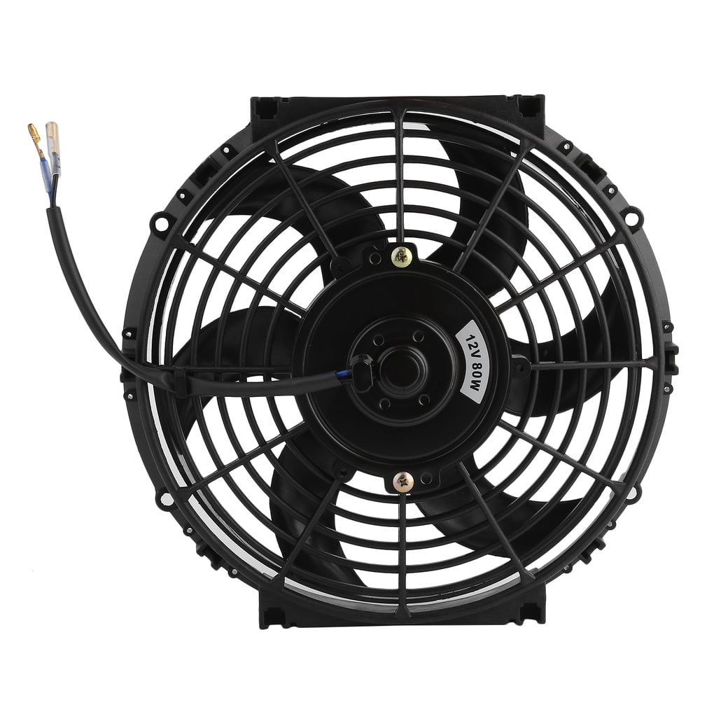 Car & Truck Cooling Systems 2 X 10 Blue Electric Slim Push Pull Engine ...