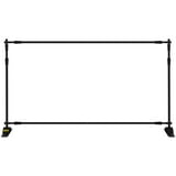 VEVORbrand 8 X 8 ft Banner Stand Adjustable Height and Width Display ...