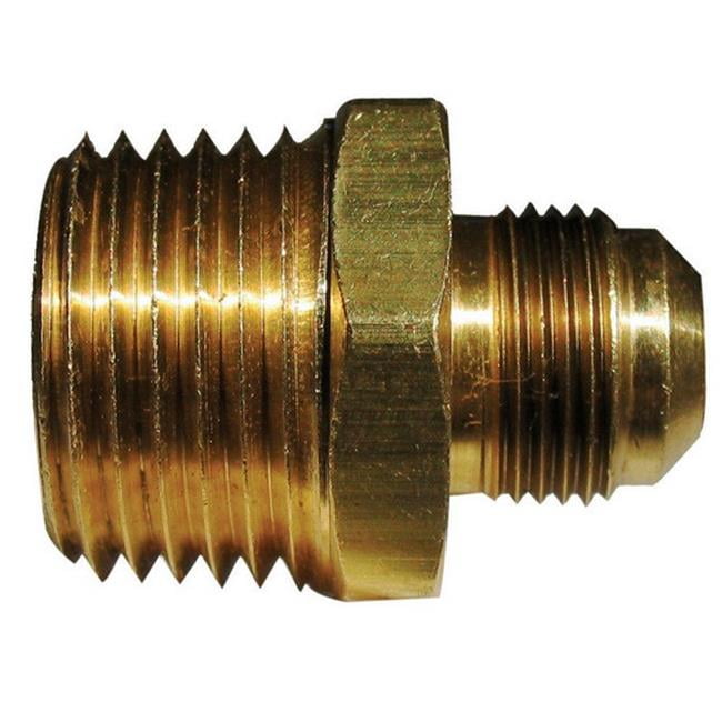 0.25 in. Male Flare Connector - pack of 4 - Walmart.com