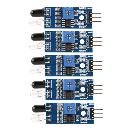 Ccdes 5pcs IR Infrared Obstacle Avoidance Sensor Module for Smart Car ...