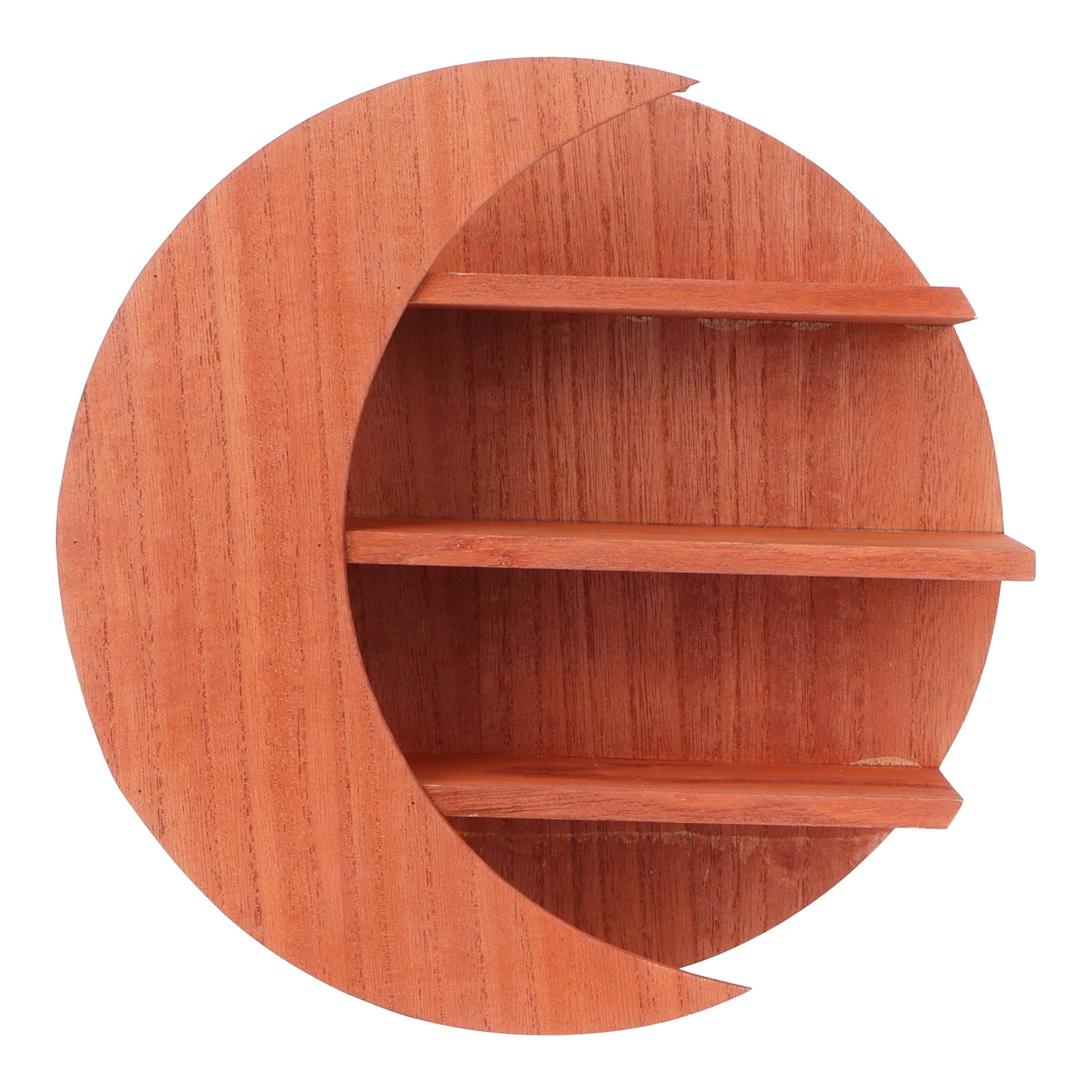 Wall Shelf 3Tier MoonShaped Shelf Wall Storage Holder Organizer for ...