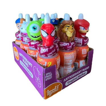 good2grow Cars 100% Apple Juice Party Pack, 6 fl oz Bottles, Pack of 12 ...