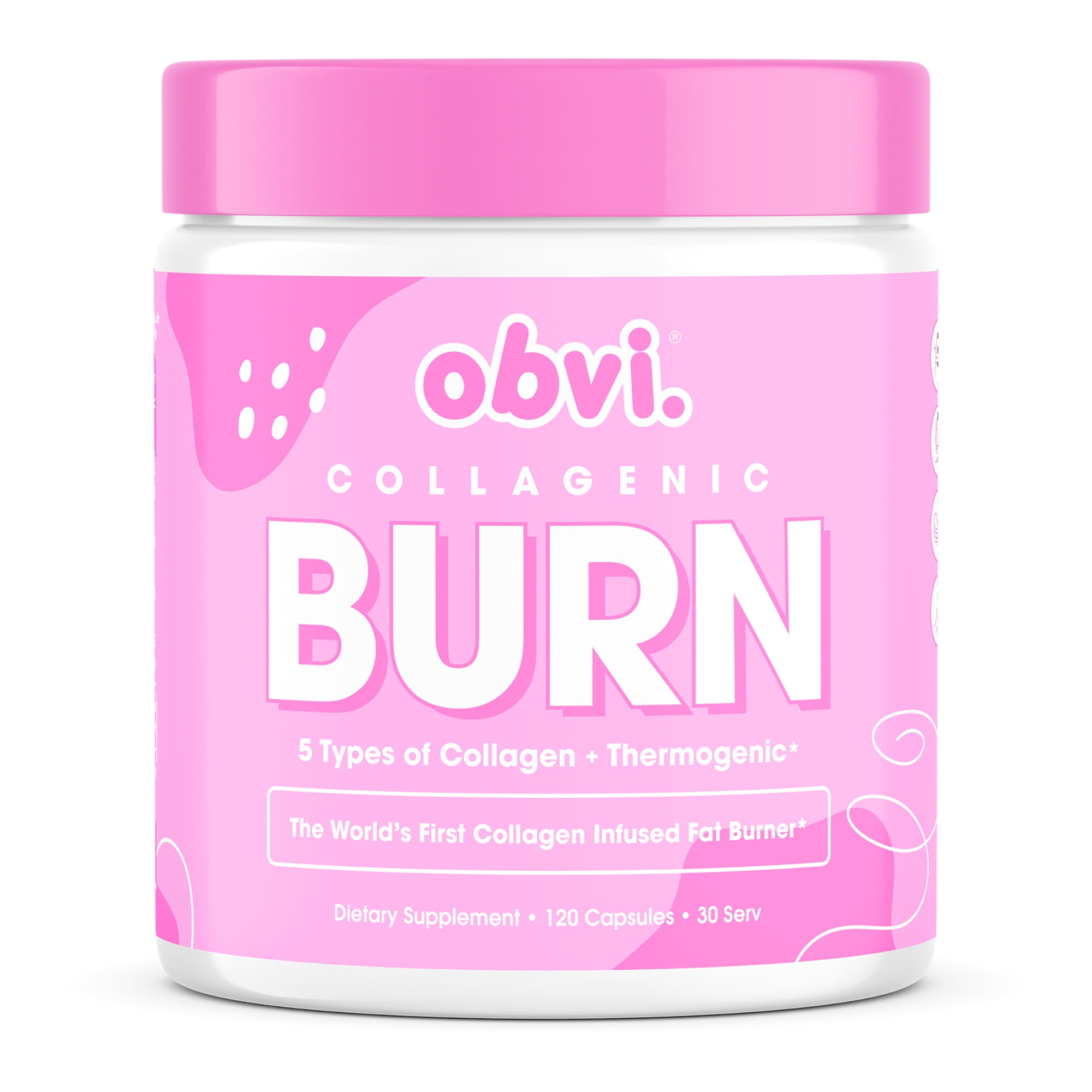 obvi Collagenic Burn, Suplemento de Colágeno, 120 Uds | Walmart en línea