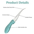 GentleShark Shrimp Deveiner Tool Foldable Stainless Steel Peeler ...