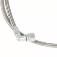 60inch Length 4AN Remote Turbocharger Sensor Steel Braided Turbo Oil ...