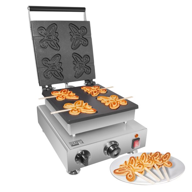 ALDKitchen Waffle Maker | Butterfly-Shaped | 4 Pcs | Waffle on a Stick ...
