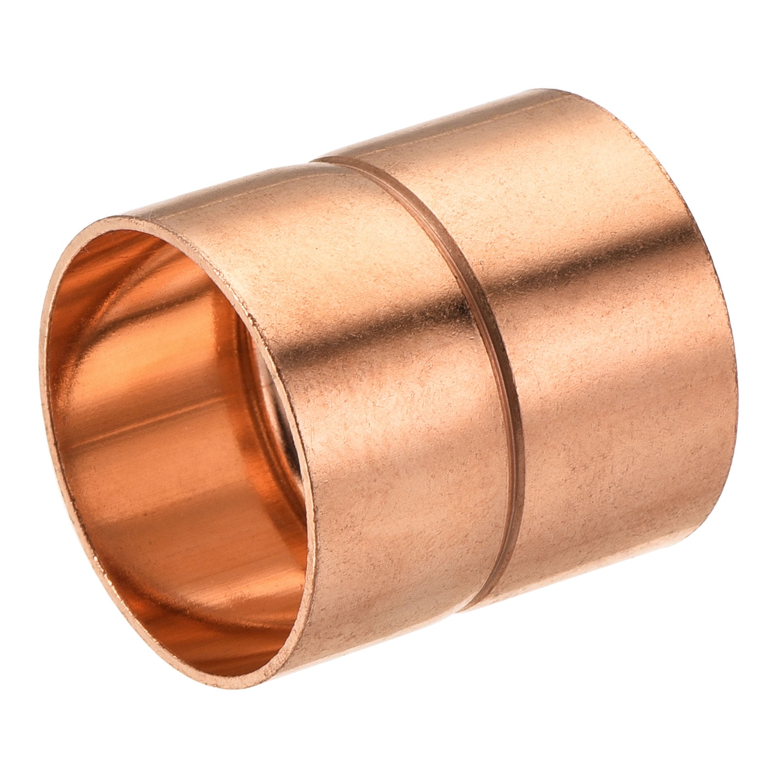 Uxcell 28.6mm Straight Copper Pipe Coupling Connecting Adapter Joint ...