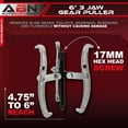 ABN 6" Inch 3-Jaw Gear Puller – Removal Tool for Slide Gears / Pulley ...